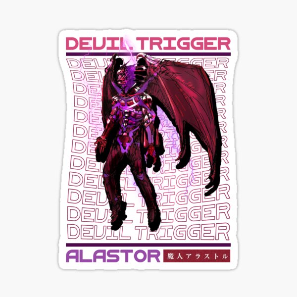 "Devil May Cry devil trigger alastor" Sticker for Sale by SyanArt ...