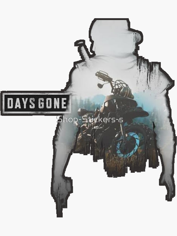 "Days Gone" Sticker for Sale by Shop-Stickers-s | Redbubble