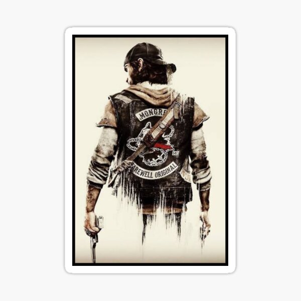 "Days Gone" Sticker for Sale by Shop-Stickers-s | Redbubble