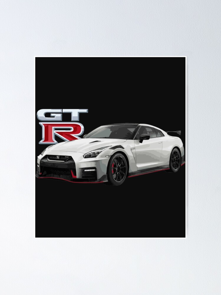 "Gtr nismo gt-r gtr r35 godzilla" Poster for Sale by CherryTeess ...