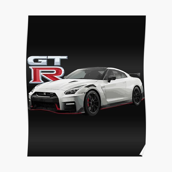 "Gtr nismo gt-r gtr r35 godzilla" Poster for Sale by CherryTeess ...