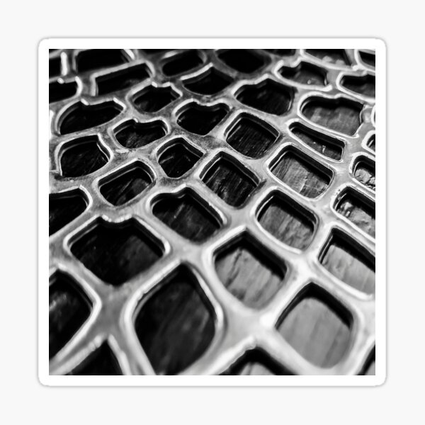"Metal mesh" Sticker for Sale by EasyCollections | Redbubble