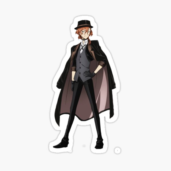 "Chuuya Nakahara - Bungo Stray Dogs" Sticker for Sale by ...