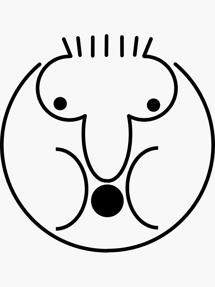 "O Face" Sticker for Sale by nowinnofee | Redbubble