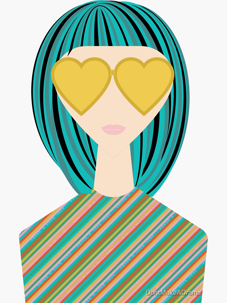 "Jenny" Sticker by DontMakeADrama | Redbubble