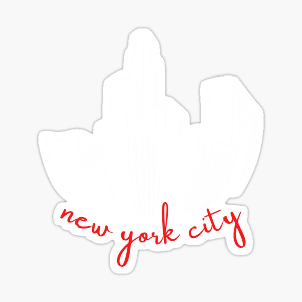 "new york city buildings" Sticker for Sale by GBDesigner | Redbubble