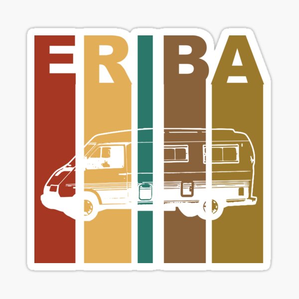 "Eriba Colours" Sticker by Hymer1957 | Redbubble