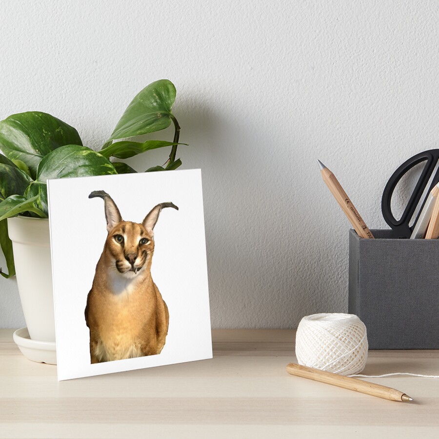 "Big Floppa" Poster for Sale by Han Zo | Redbubble