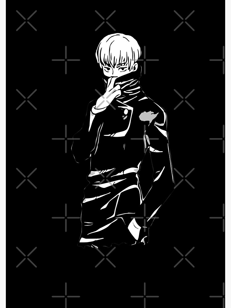 Impression photo « Toge Inumaki - Jujutsu Kaisen * Noir & Blanc ...