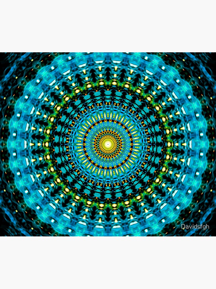 "Kaleidoscope xX3Xx" Sticker for Sale by Davidsfgh | Redbubble