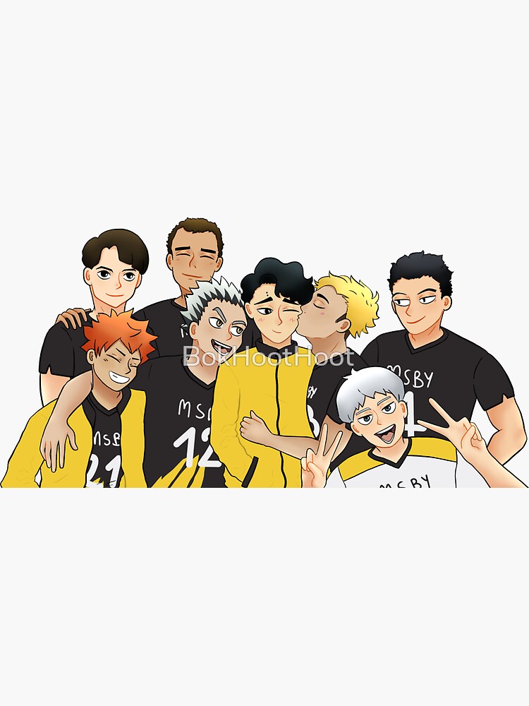 "MSBY Black Jackals" Sticker for Sale by BokHootHoot | Redbubble