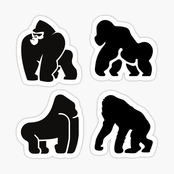 "Ape sticker pack" Sticker by CaitU | Redbubble