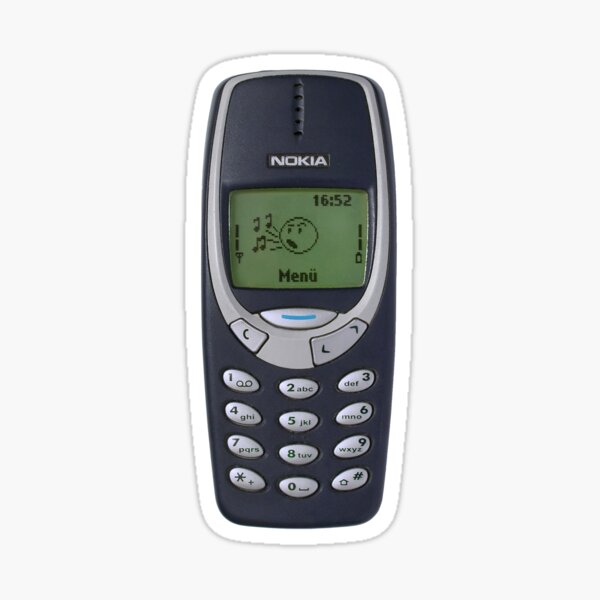 "Vintage Cell Phone - Retro Phone" Sticker for Sale by maxigold | Redbubble