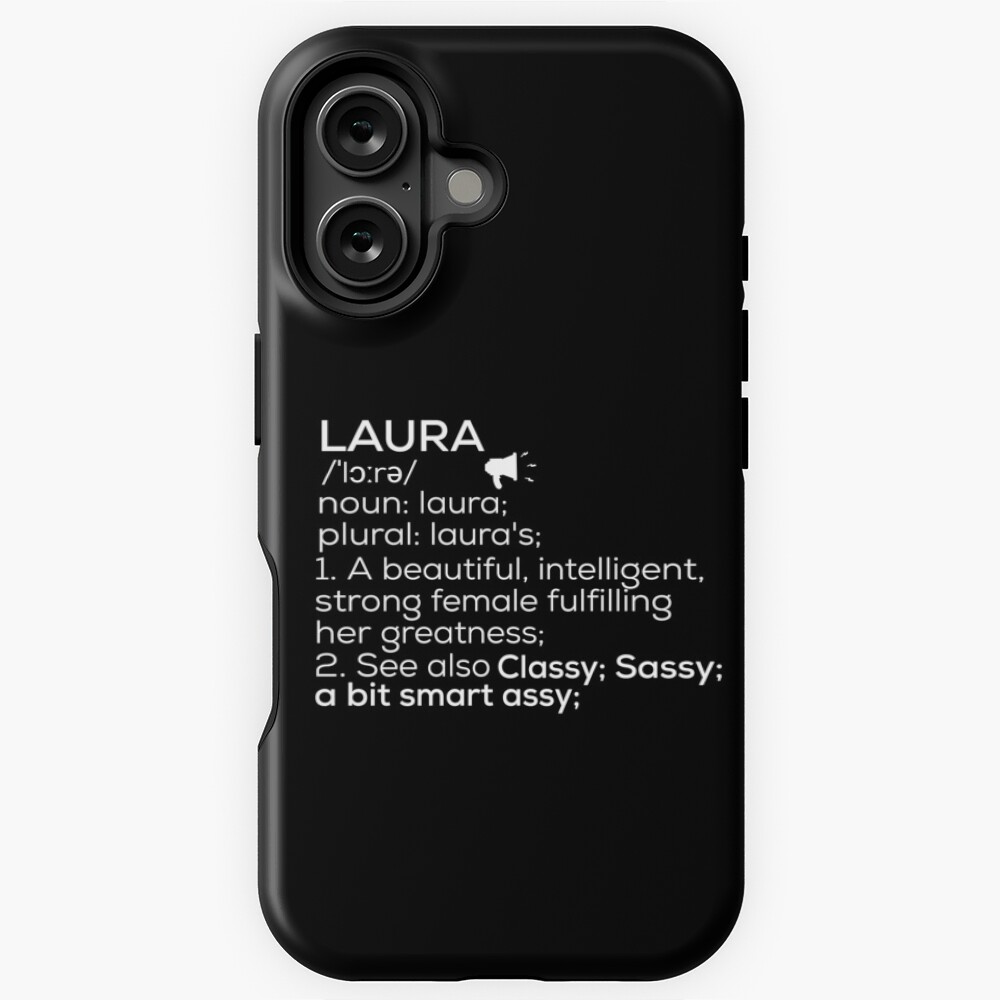 "Laura Name Definition" Greeting Card for Sale by Teelogic | Redbubble