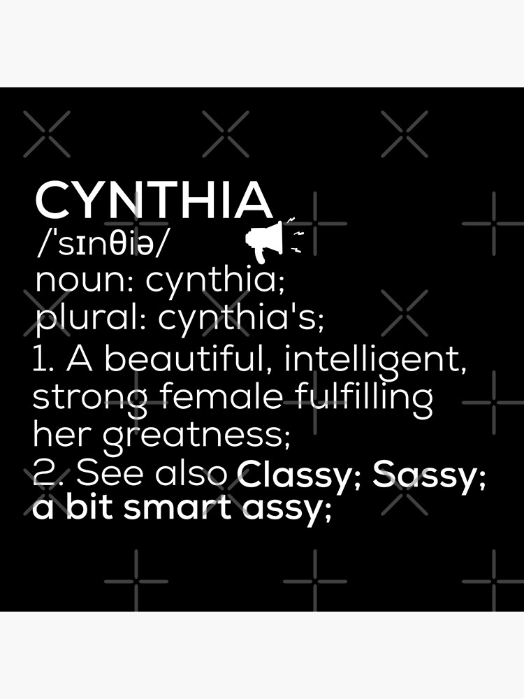 Cynthia Name Quotes Cindy Hayes | Orange Is The New Black Wiki