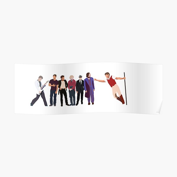 "Aaron Tveit Roles" Poster for Sale by inspired-h-l | Redbubble