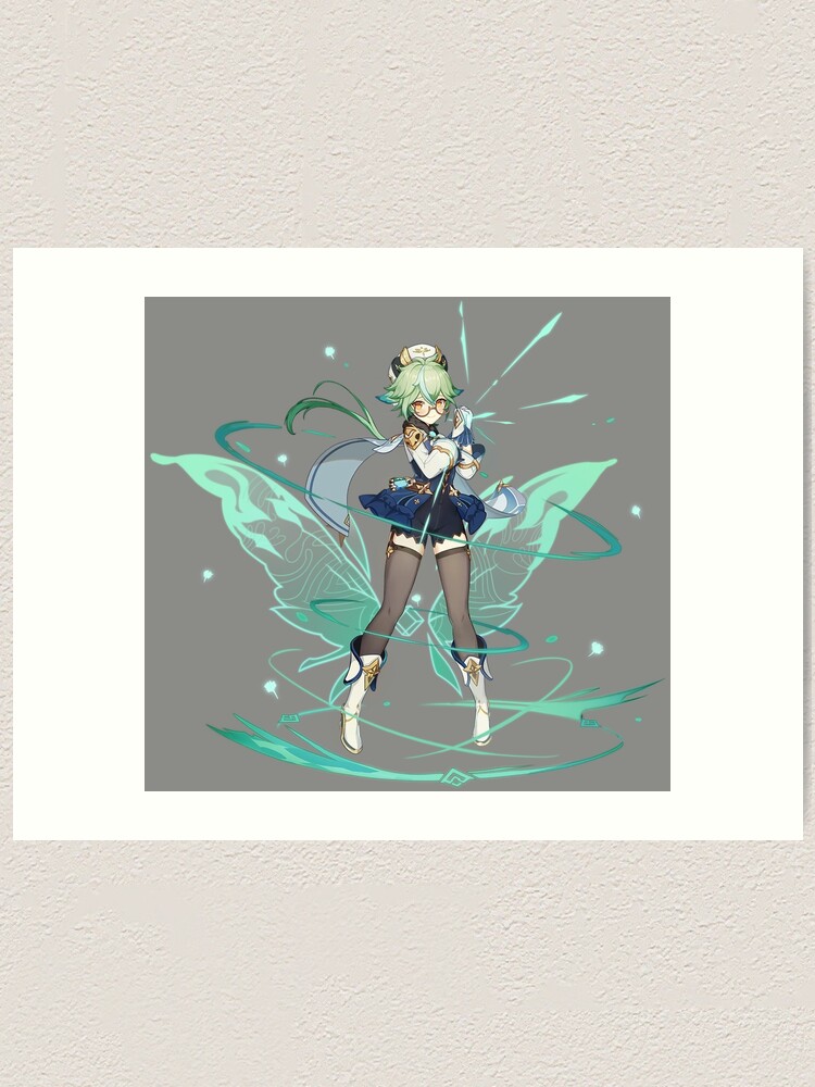 "Genshin Impact - Sucrose Official Character Wish - Gacha Splash Art ...