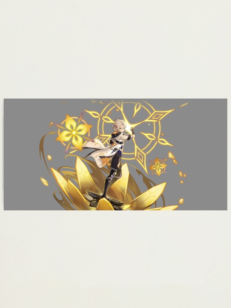 "Genshin Impact - Albedo Official Character Wish- Gacha Splash Art ...