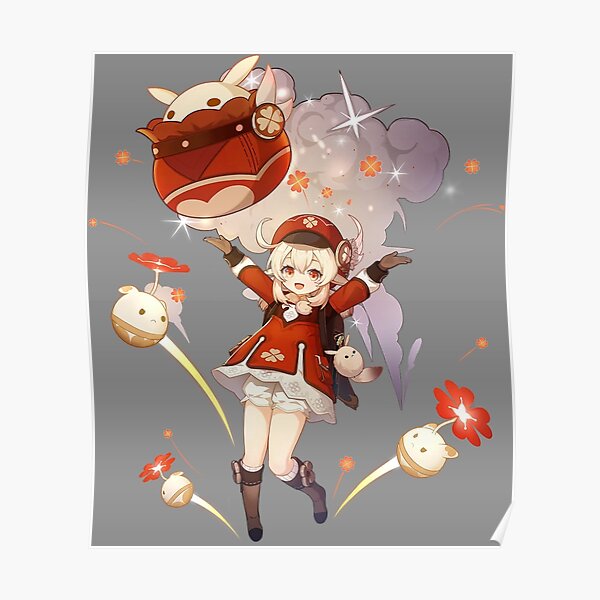 Poster « Genshin Impact - Klee Official Character Wish - Gacha Splash ...