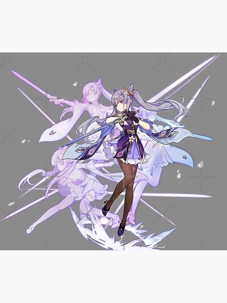 "Genshin Impact - Offizieller Keqing-Charakterwunsch - Gacha Splash Art ...