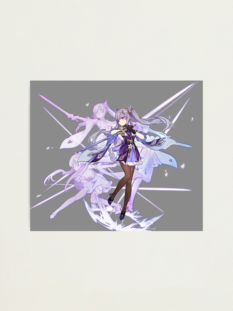 "Genshin Impact - Keqing Official Character Wish - Gacha Splash Art ...