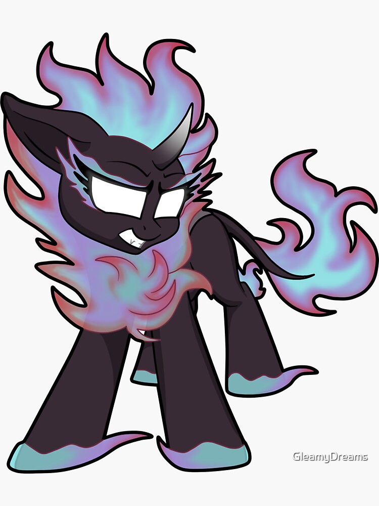 "Nirik - MLP:FiM - 100 Character Project by Gleamy Dreams" Sticker for ...