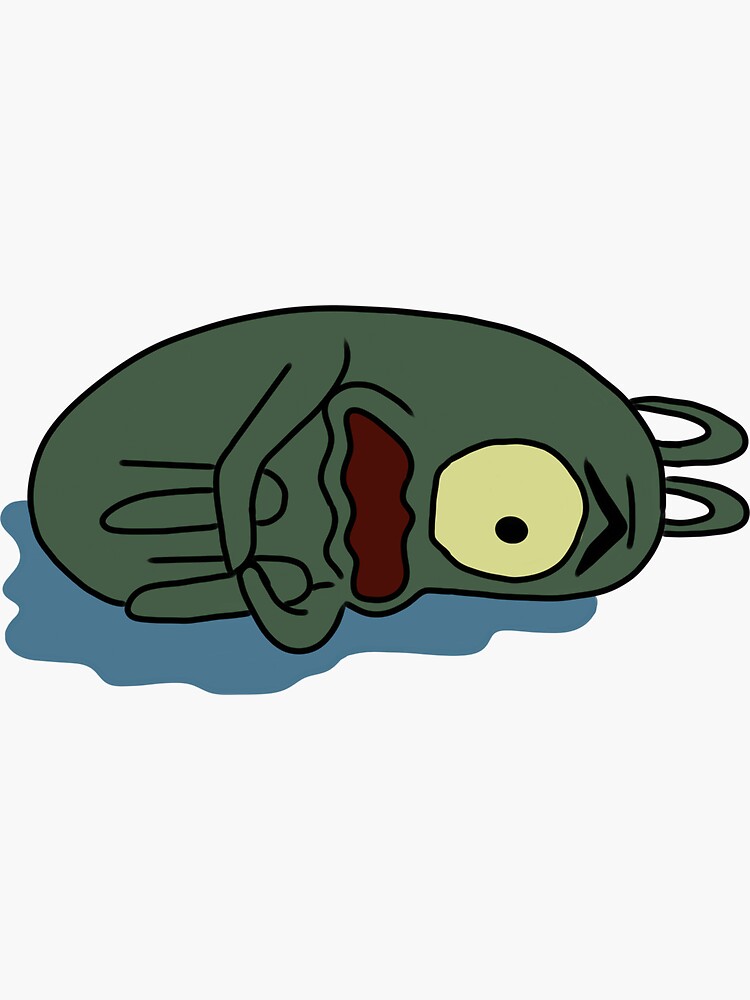 "Plankton suffering" Sticker for Sale by sian hornby | Redbubble
