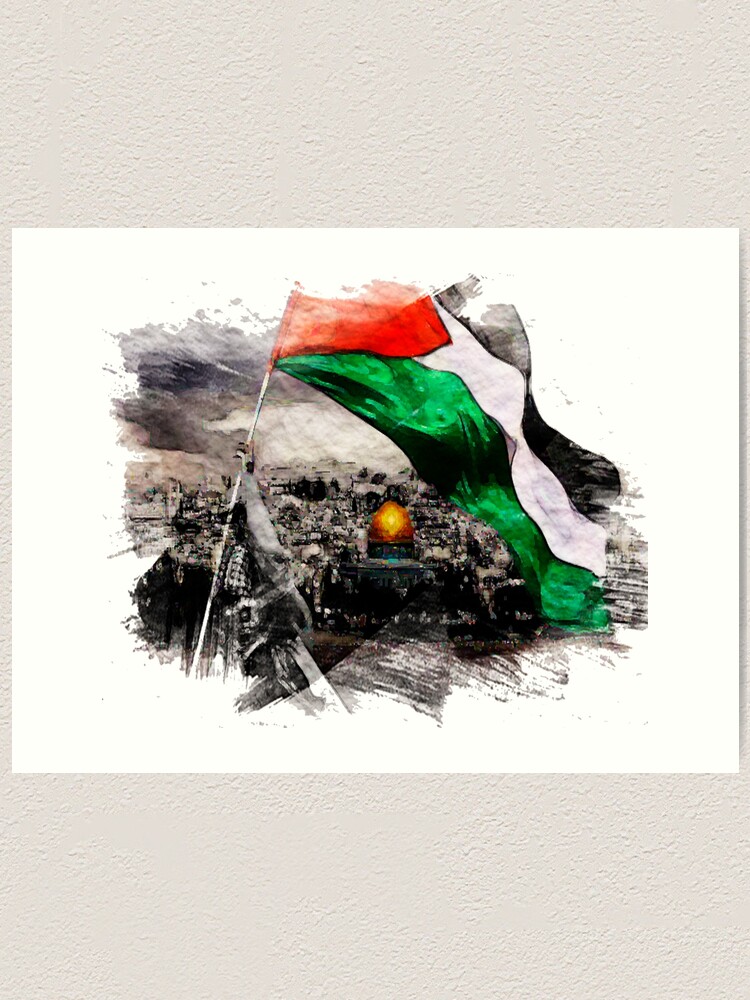 "Free Palestine, Gaza, Palestine, " Art Print for Sale by oussimakh ...