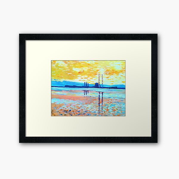 "Poolbeg, Dublin, Ireland" Framed Art Print for Sale by eolai | Redbubble