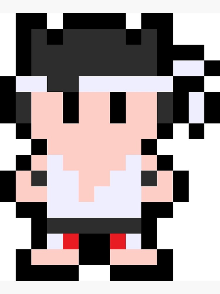 "Pixel Akira Yuki" Art Print for Sale by ImpishMATT | Redbubble