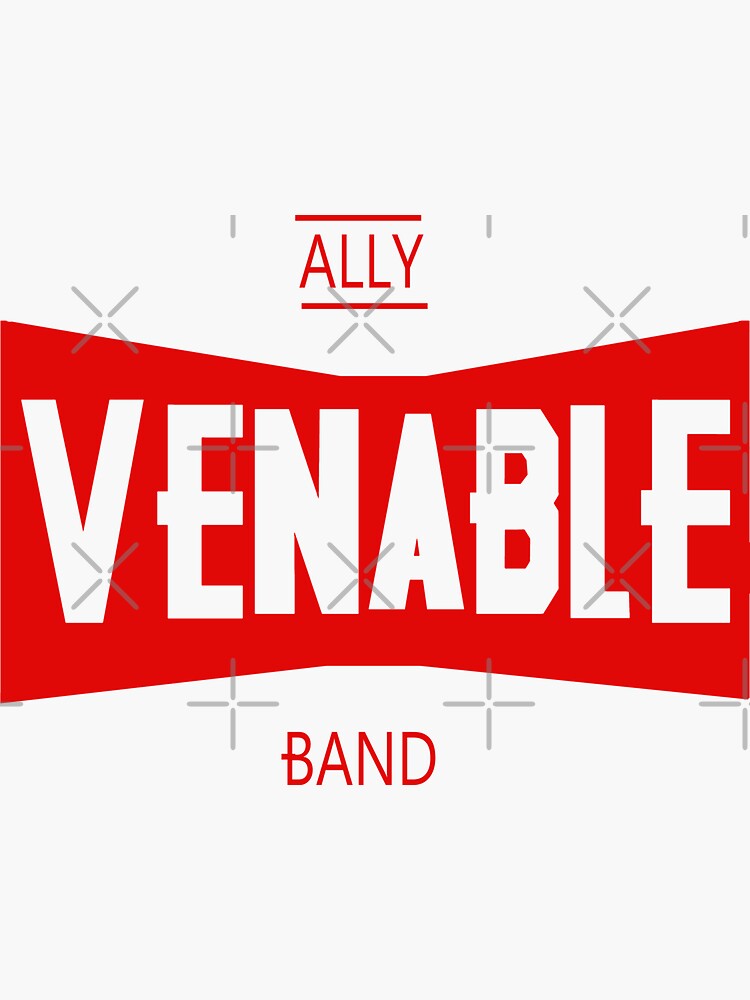 "venable" Sticker for Sale by RabbitHole175 | Redbubble