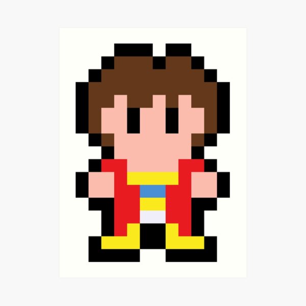 Alex Kidd Art Prints | Redbubble