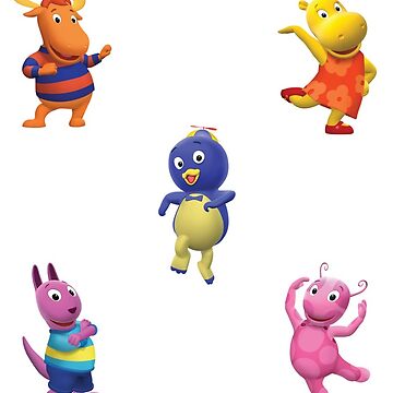 "Backyardigans" Sticker for Sale by SurbDesigns | Redbubble