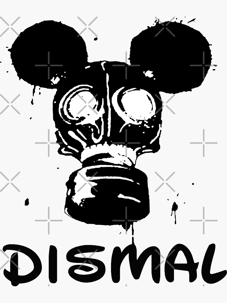 "DISMAL" Sticker for Sale by Coldwash | Redbubble