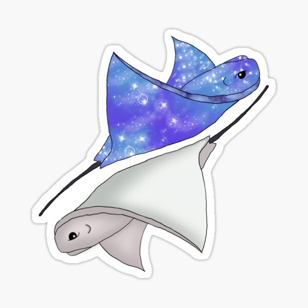 "Cownose Ray Love" Sticker for Sale by NancyMaeDesgins | Redbubble