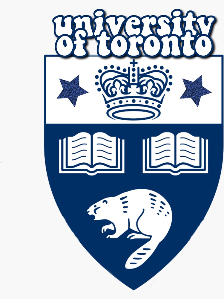 "university of toronto sticker" Sticker for Sale by stickersbymx ...