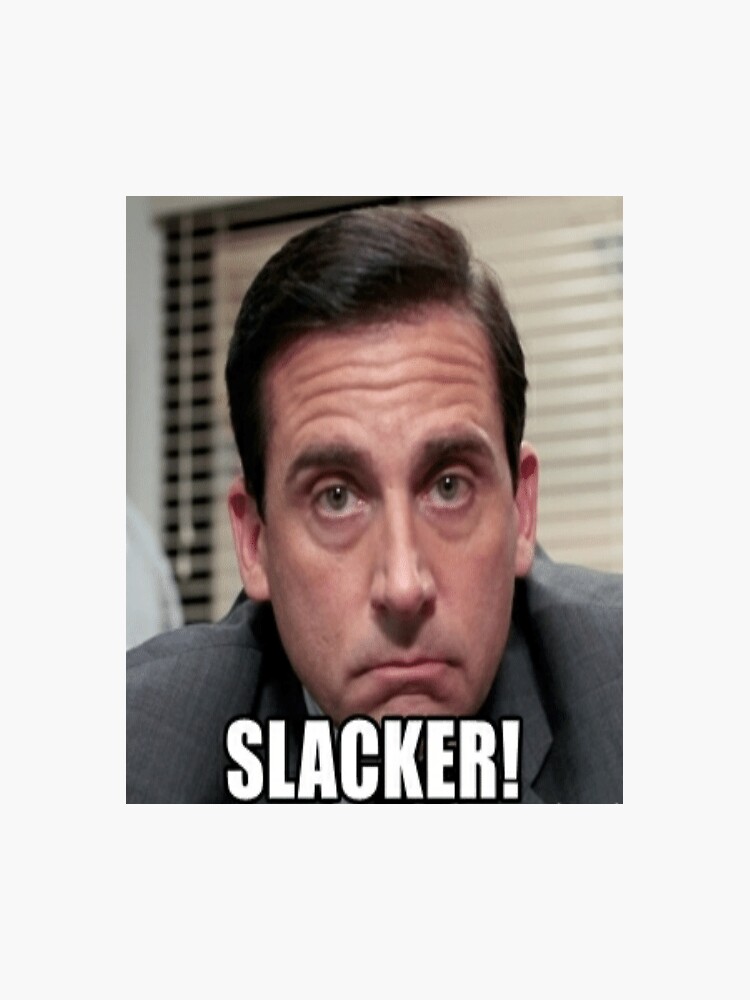 "Professional Slacker." Sticker for Sale by Sidharth07 | Redbubble