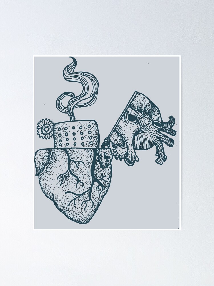 "Revenge Black Ink Draw Illustration" Poster by Madan0494 | Redbubble