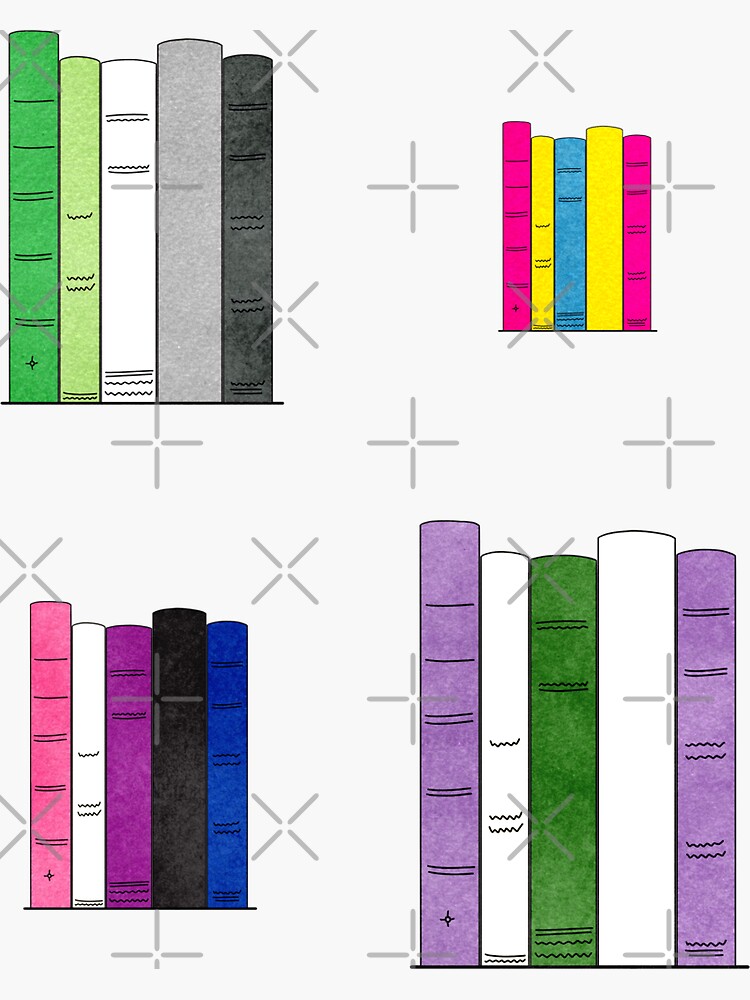 "Subtle Pride Sticker Set - Combo 6" Sticker for Sale by myqueercloset ...