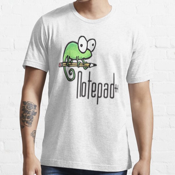 "Notepad++" T-shirt for Sale by MGakowski | Redbubble | text t-shirts ...
