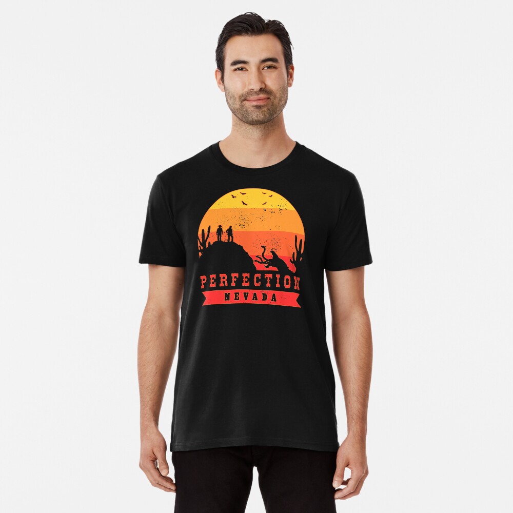 "Perfection, Nevada - Gift Shop Design" Sticker for Sale by CCCDesign ...