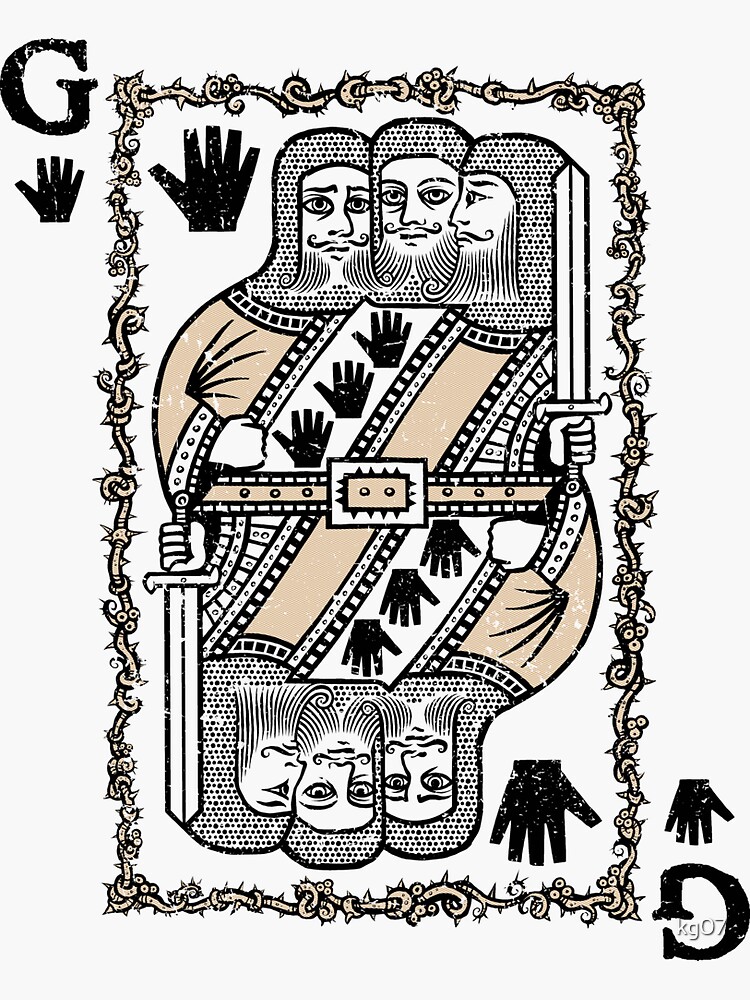 "Three-Headed Giant" Sticker for Sale by kg07 | Redbubble