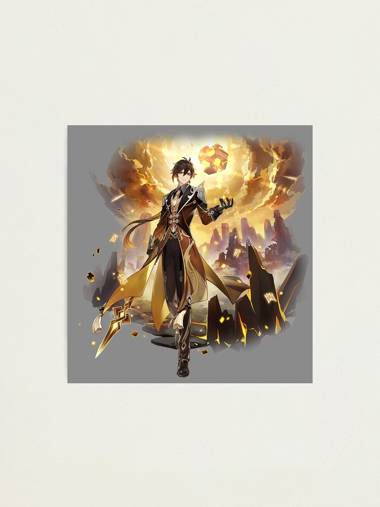 Impression photo « Genshin Impact - Zhongli Official Character Wish ...