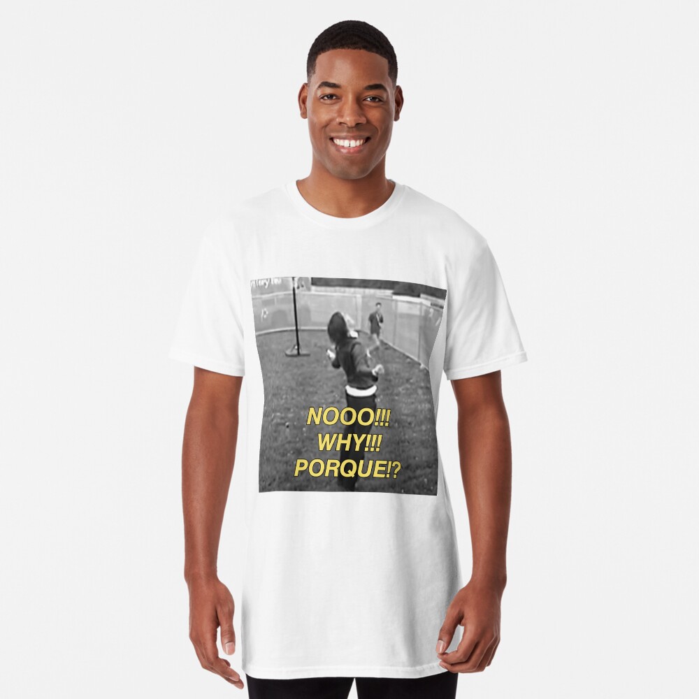 "NO WHY PORQUE sticker the Strokes In Transit " Sticker for Sale by ...