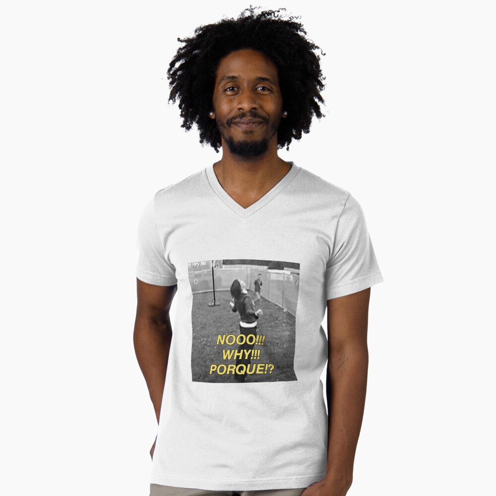 "NO WHY PORQUE sticker the Strokes In Transit " Sticker for Sale by ...