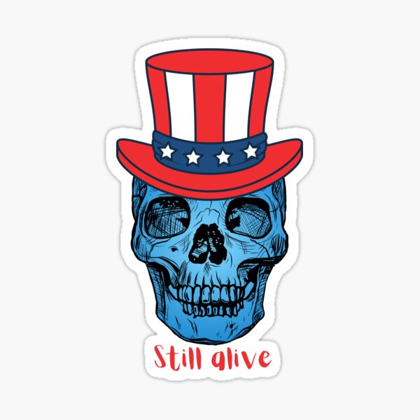 "Still alive" Sticker by Collection2022 | Redbubble
