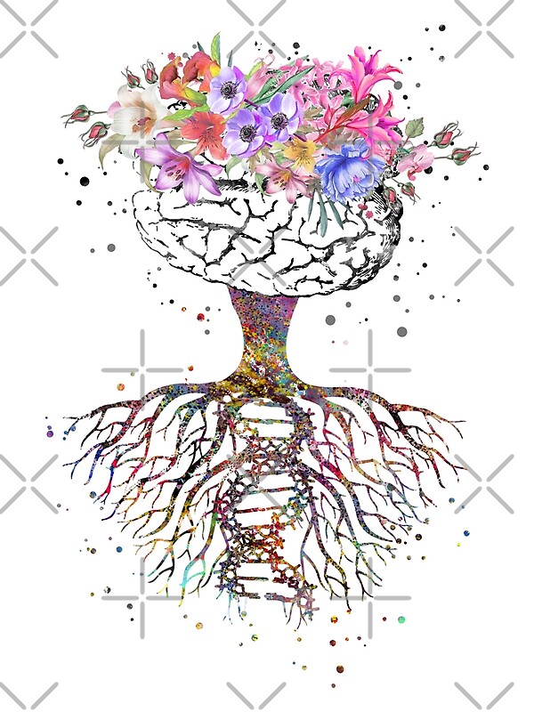 "Brain tree" by Rosaliartbook | Redbubble
