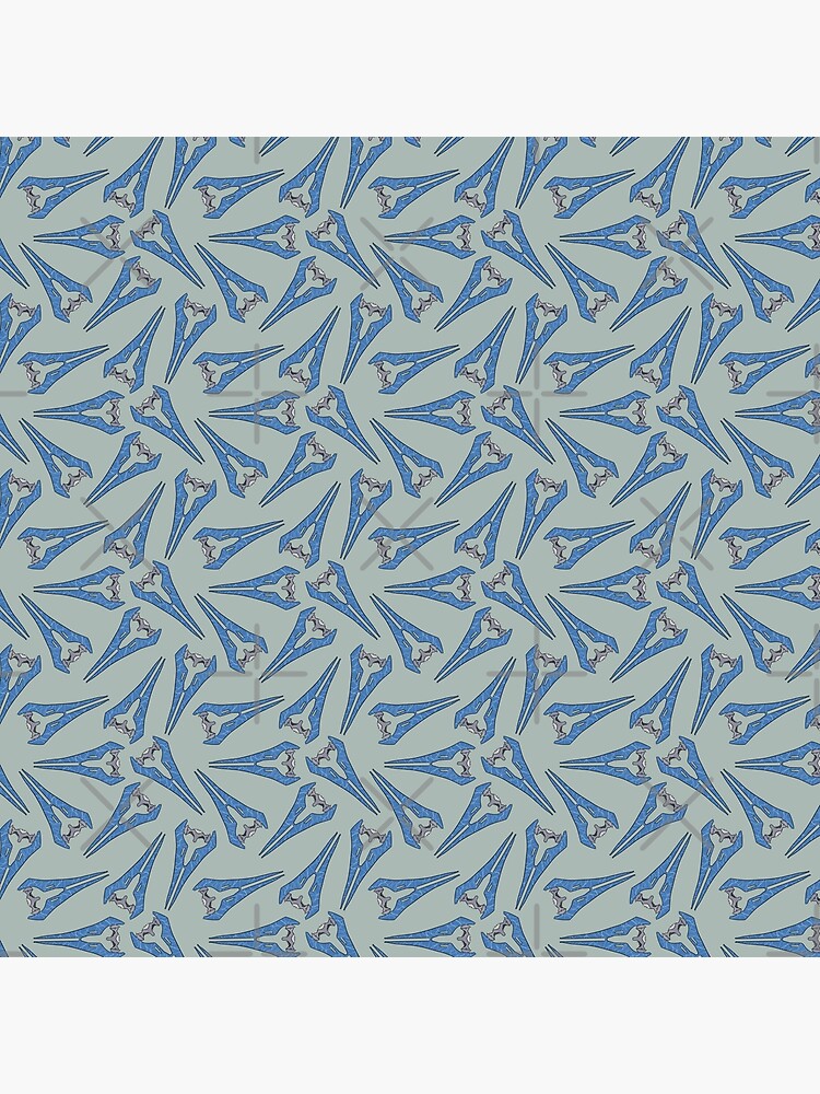 "Energy Sword Pattern (Grey)" Poster by maplefoot | Redbubble