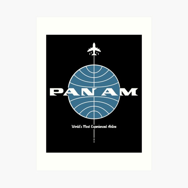 "Pan American World Airways Pan Am" Art Print for Sale by fomodesigns ...