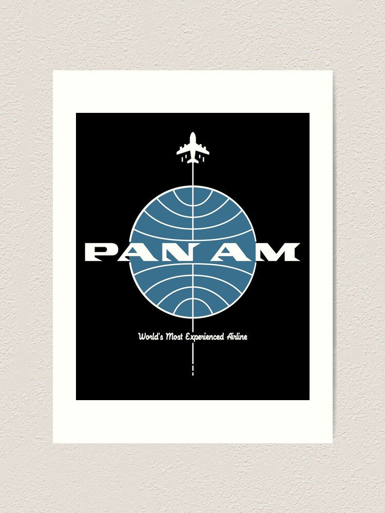 "Pan American World Airways Pan Am" Art Print for Sale by fomodesigns ...